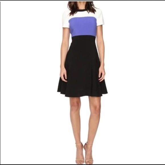 kate spade | Dresses | Kate Spade Colorblock Crepe Flip Dress | Poshmark